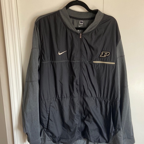 Nike | Jackets & Coats | Purdue Mens Nike Shield Zip Up | Poshmark
